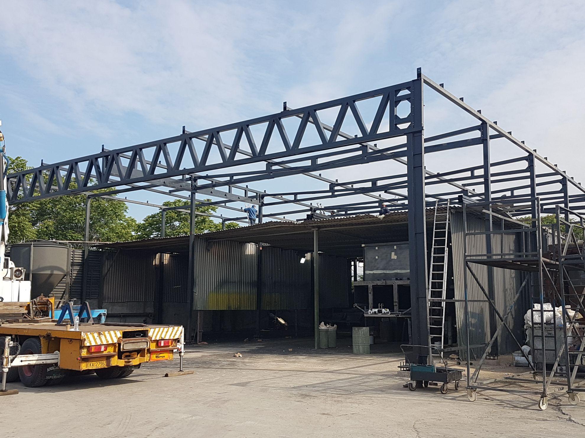 Βιομηχανικά Μεταλλικά Κτίρια - tsatos.gr